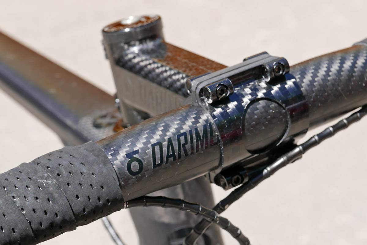 Darimo sheds more grams with ultralight 74g carbon stem on 4.9kg road ...