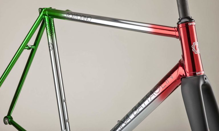 Custom chrome good looks for modern Battaglin Portofino Premium lugged ...