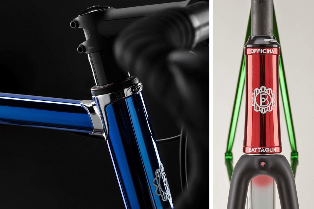 Custom chrome good looks for modern Battaglin Portofino Premium lugged ...