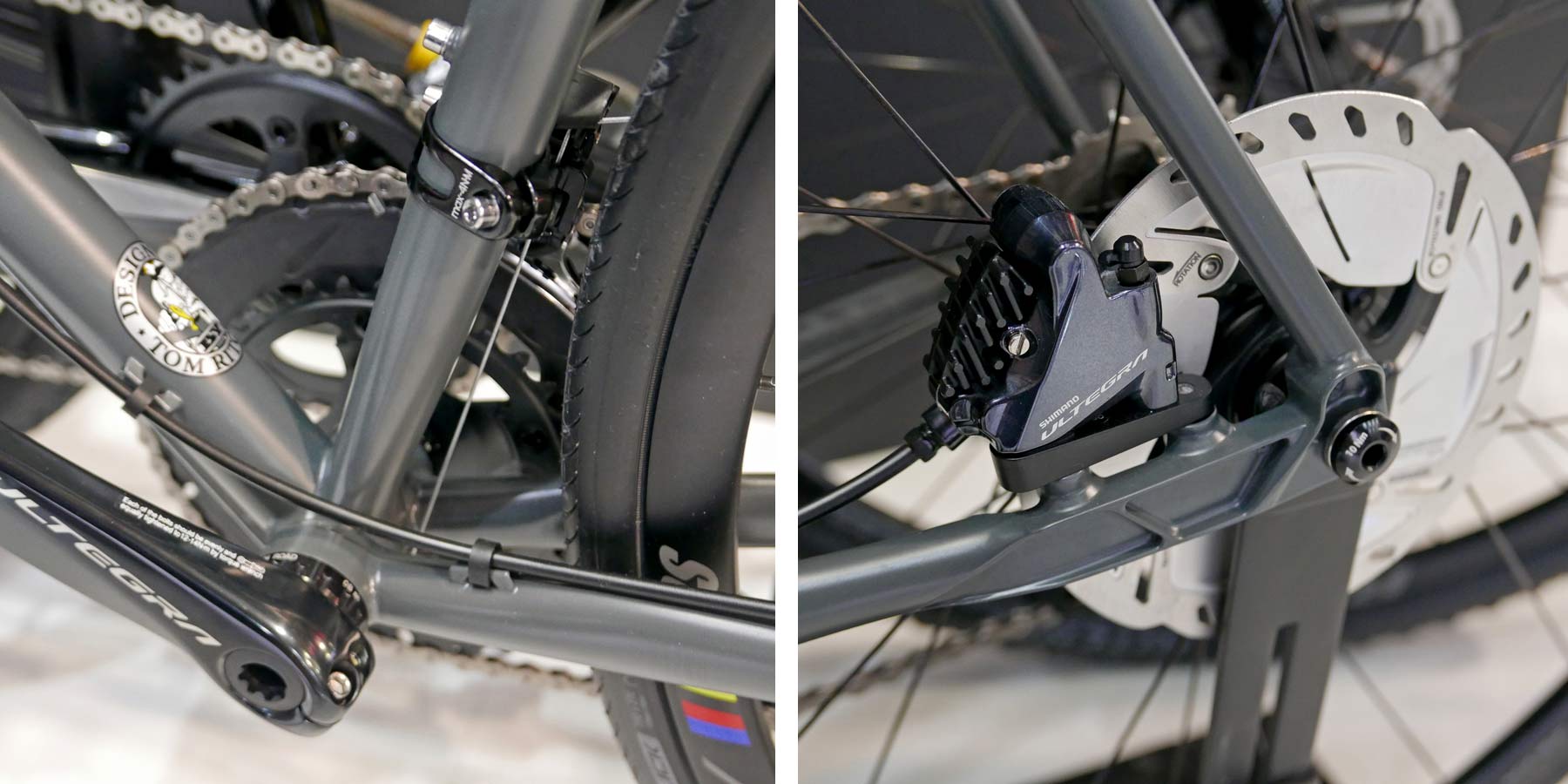 Ritchey Logic modern steel disc brake road bike frame, WCS carbon ...