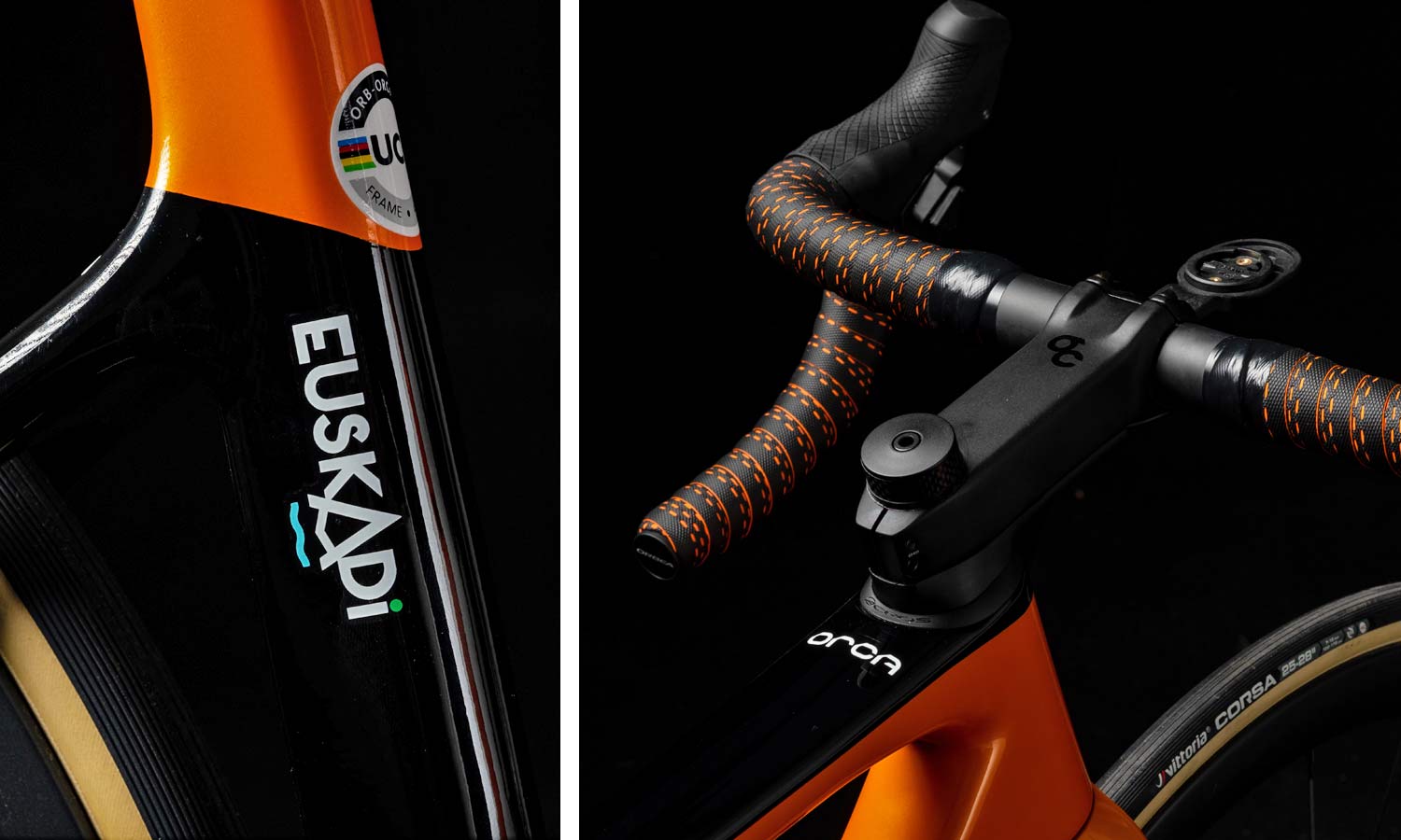 Orbea's orange Orca OMX, the Basque beauty of Fundación Euskadi, coming ...