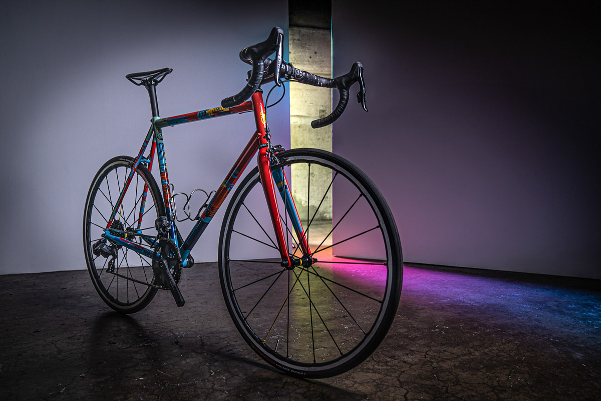 Scarab Cycles mixes art & function w/ custom-painted Rauch edition road ...