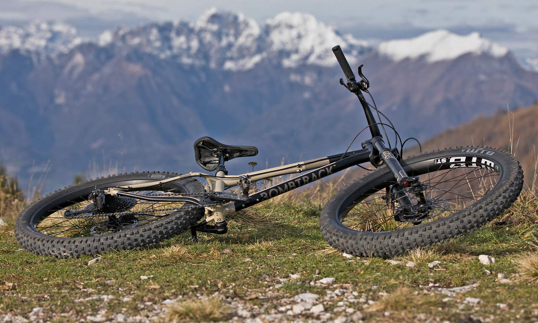 Bombtrack Cale adventure mountain bike frame opens custom bikepacking ...