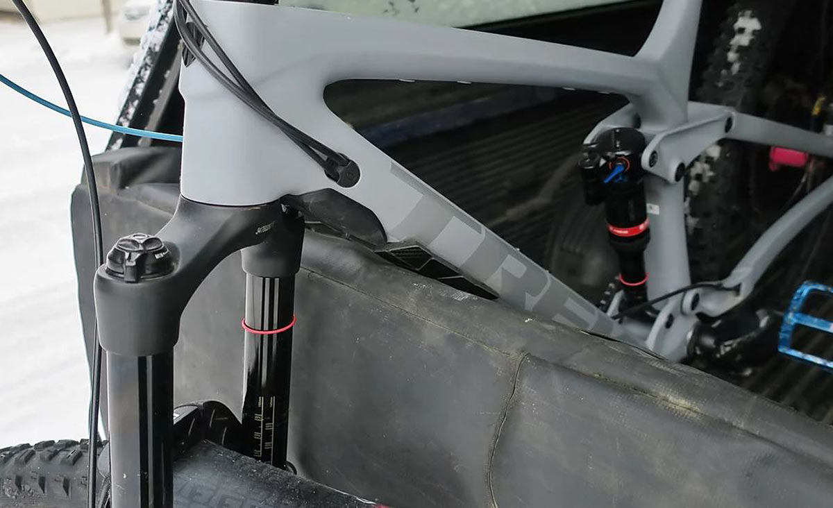 High Country carbon frame protector protects your carbon bike with, um ...