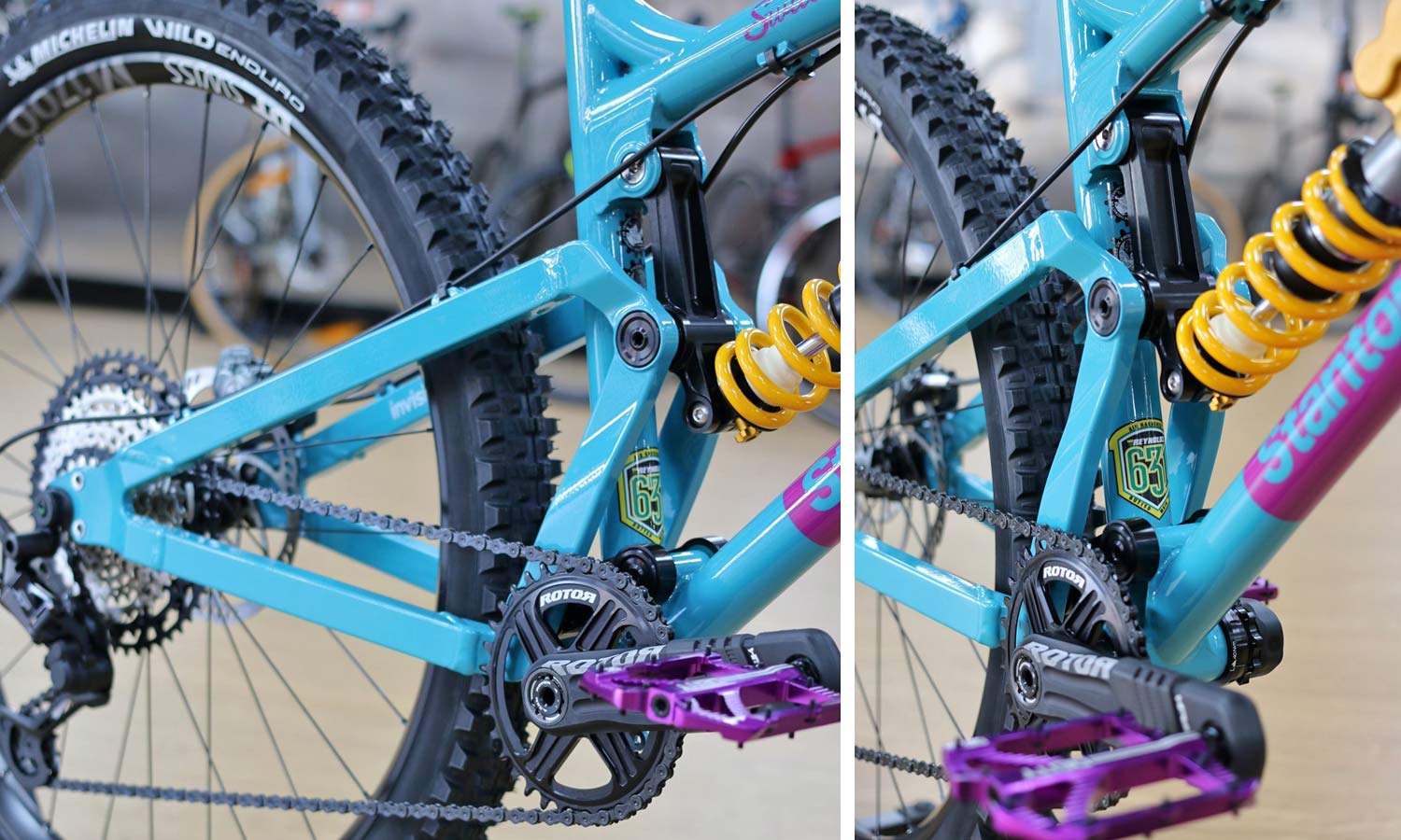 Stanton builds full-suspension Switchback & Switch9er FS trail bikes in ...