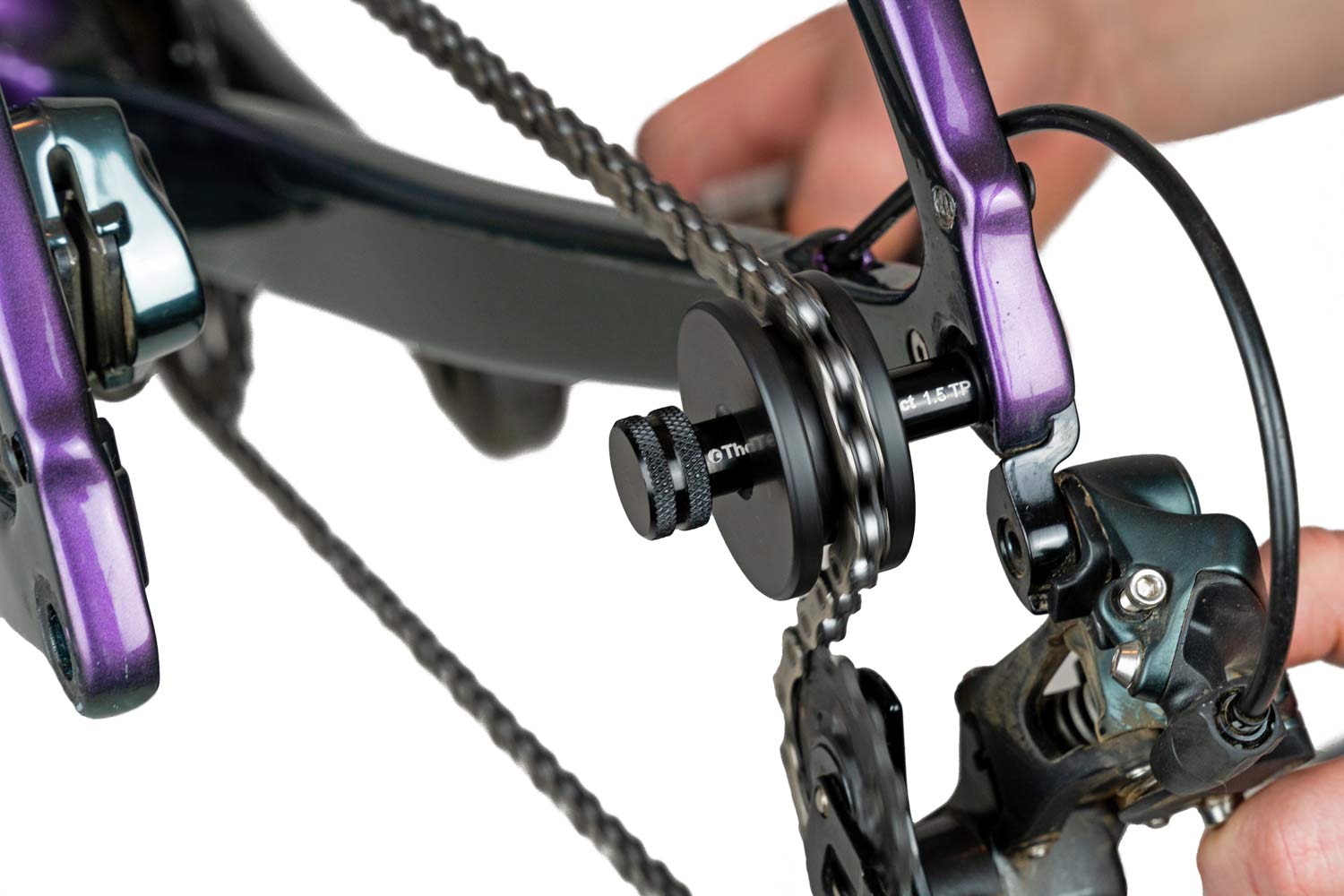 Robert Axle Project Drive Thru dummy hub roller simplifies drivetrain ...