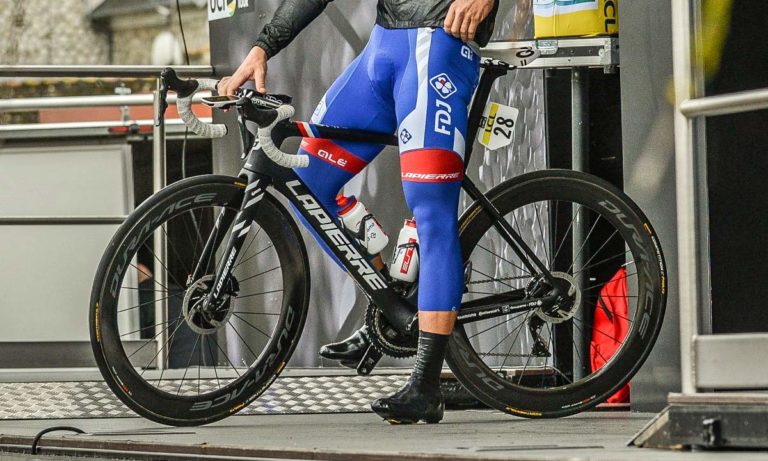 Lapierre Aircode aero road & Aerostorm time trial disc brake prototypes teased & raced by FDJ ...