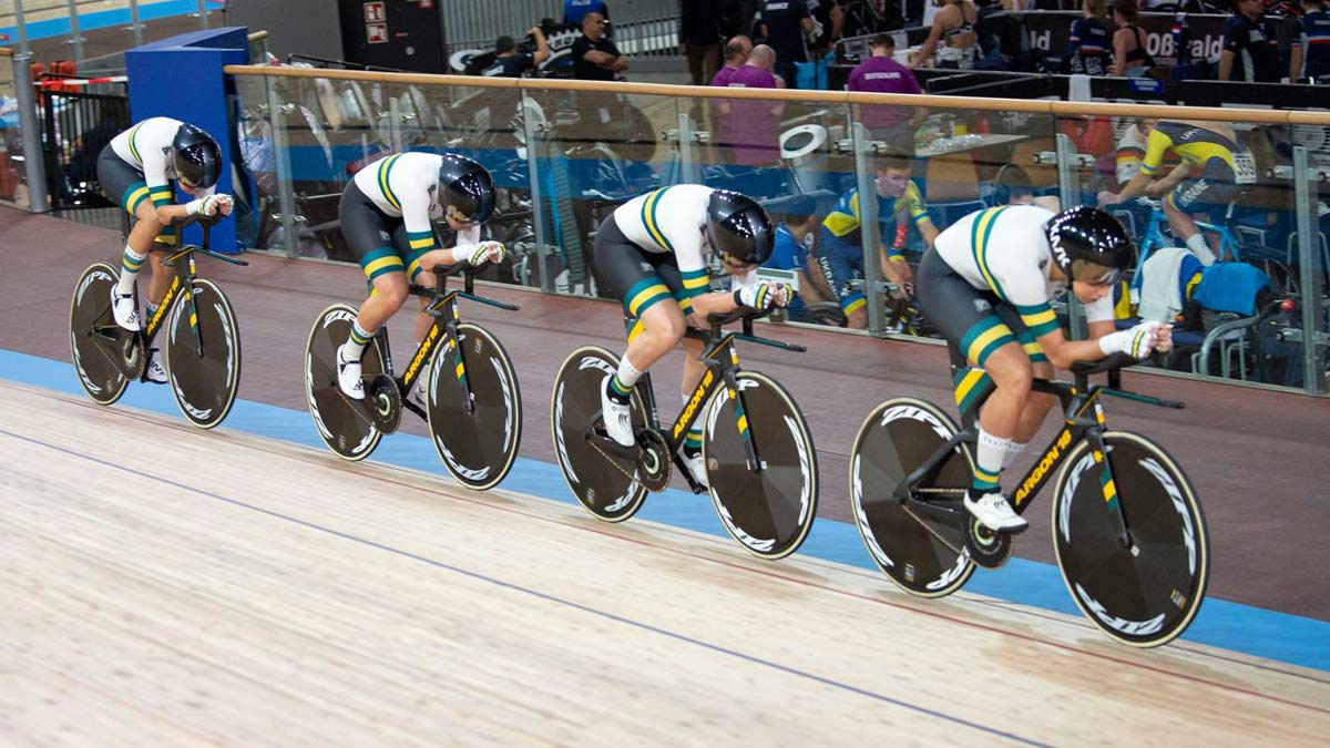 2020 Argon 18 Electron Pro track bike of Cycling Australia gets wild ...