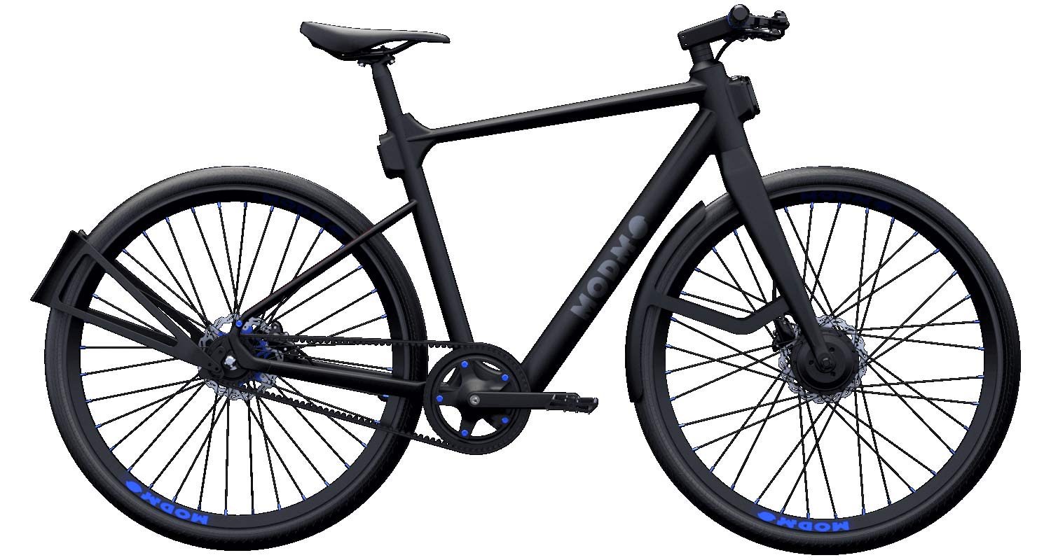 Modmo Saigon urban e-bike integrates all the tech, uses modular ...