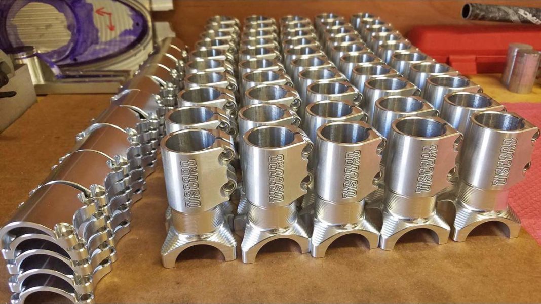 Discord Creemee & w(Right) 0mm stems, ultra-short adventure bike ...