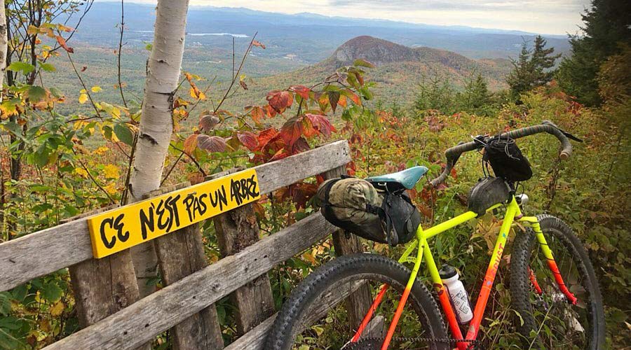 Discord Creemee & w(Right) 0mm stems, ultra-short adventure bike ...