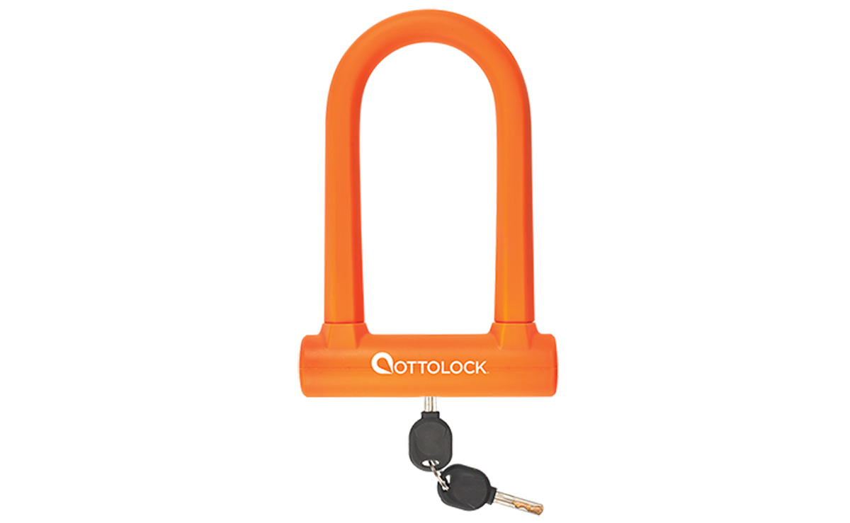 OTTOLOCK Sidekick Compact U-Lock ensures your bicycle doesn't take a ...