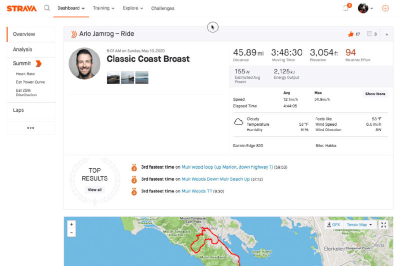 Strava simplifies subscriptions, moves features like segment ...
