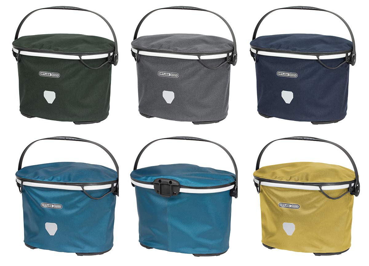 Ortlieb weaves a waterproof bicycle basket, pannier inserts, Velocity ...