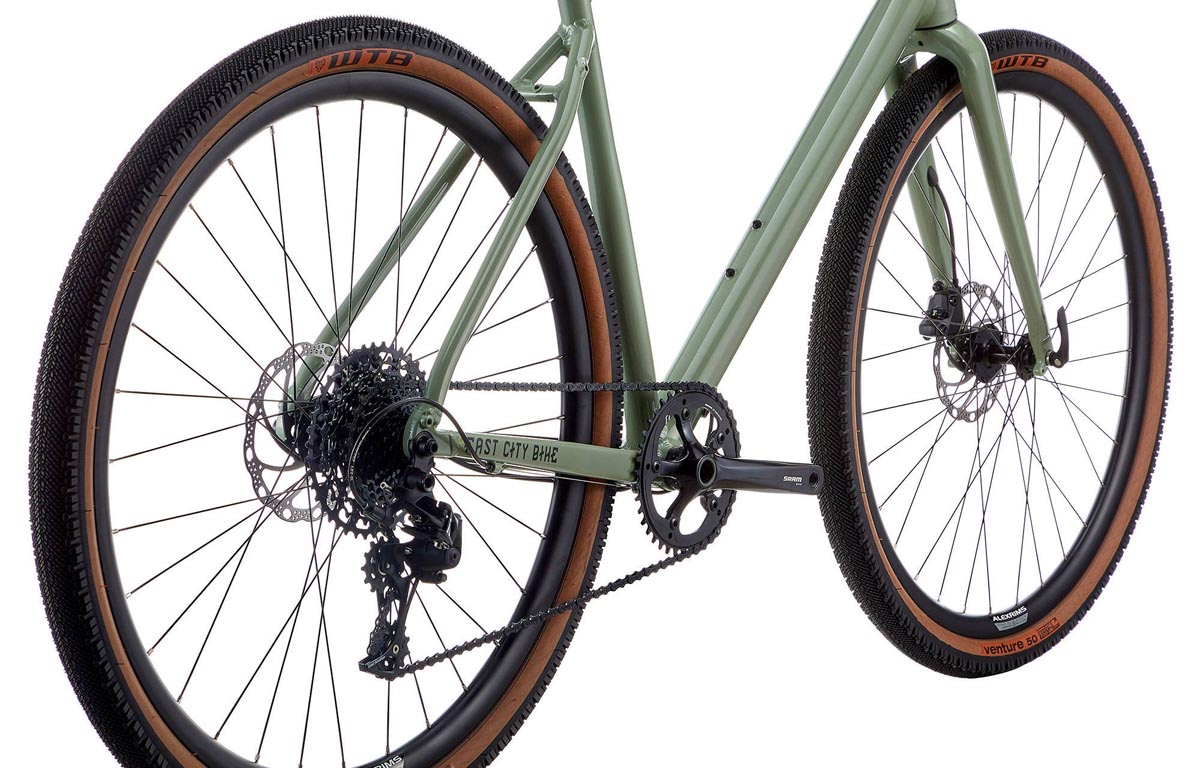 Commencal FCB is a Fast City Bike with flat bars and 700c x 50mm gravel ...