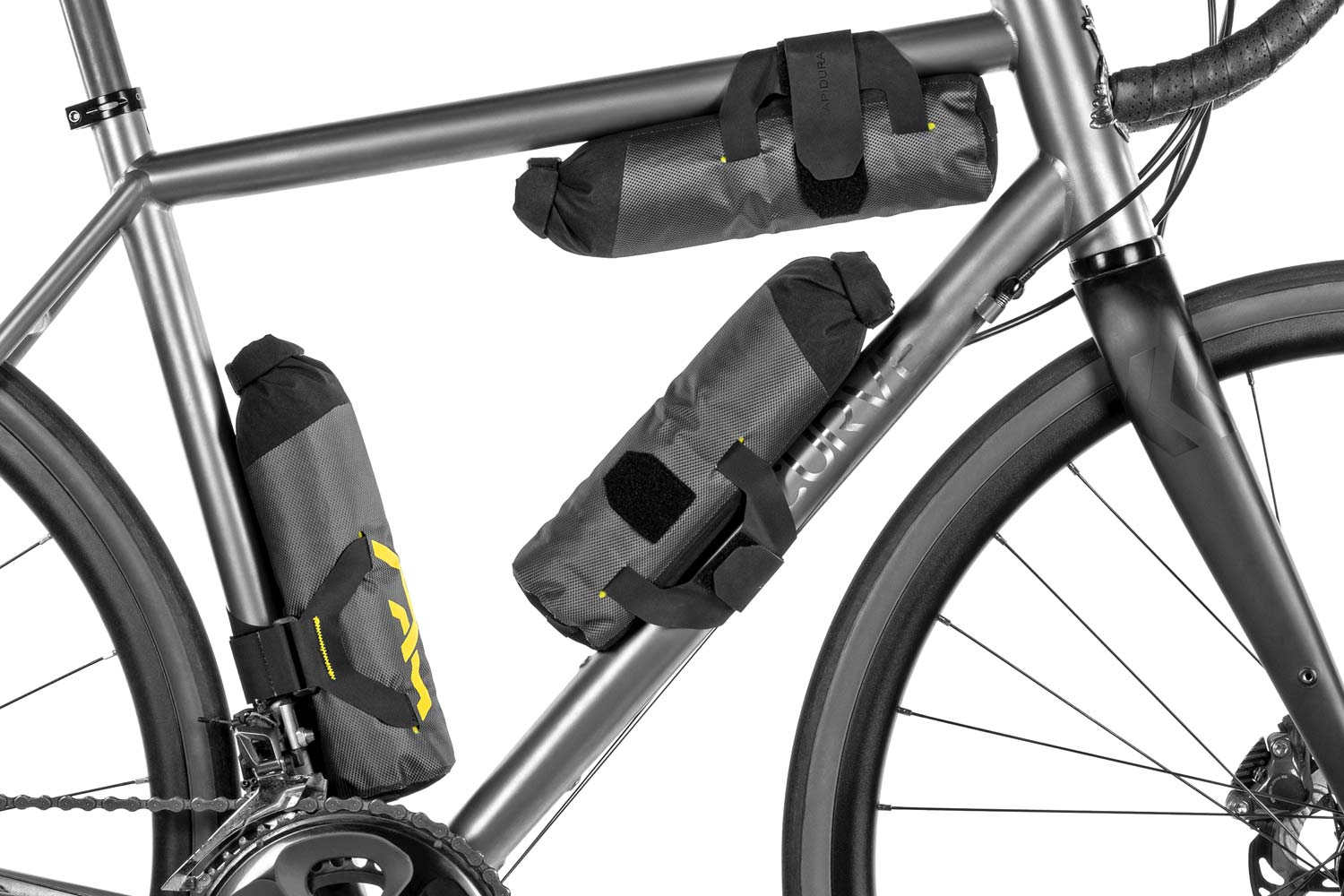 Apidura Expedition DownTube Pack adds waterproof or 3rd bottle storage ...
