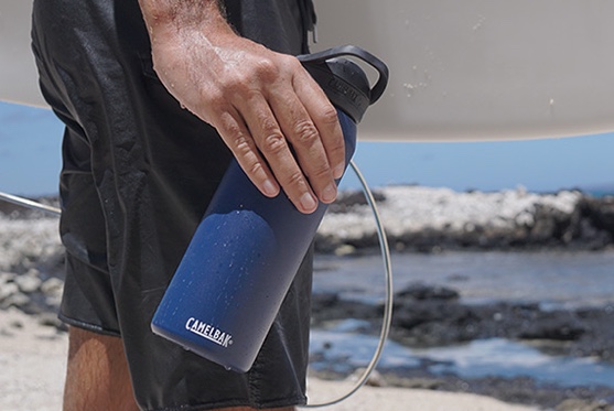 Camelbak Forge Flow travel mug redesigned, doubles flow rate... because ...