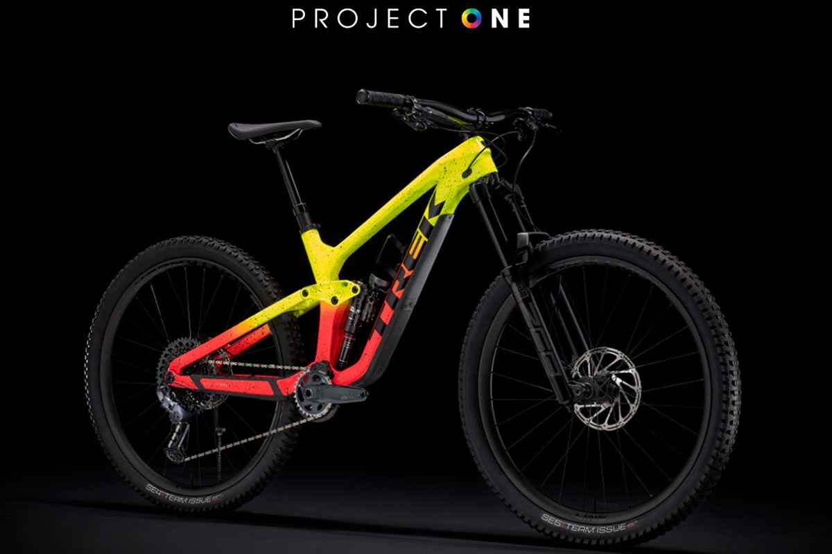 2021 Trek Slash added to Project One with exclusive Splatter Fade ...