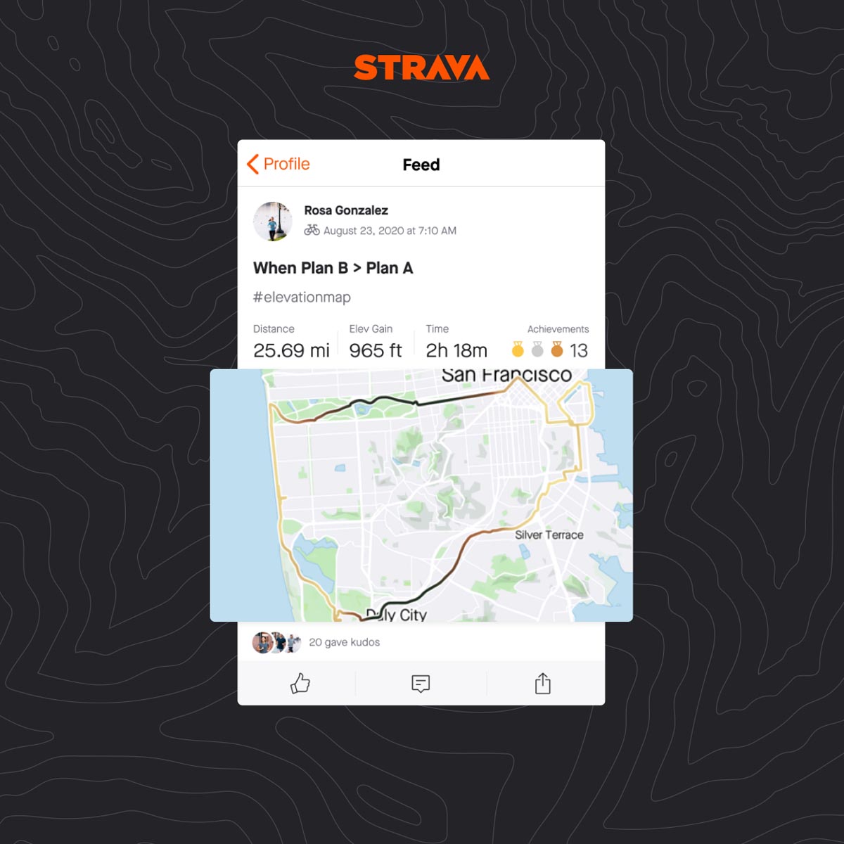 Strava #statmaps will make your feed more colorful w/ data specific ...