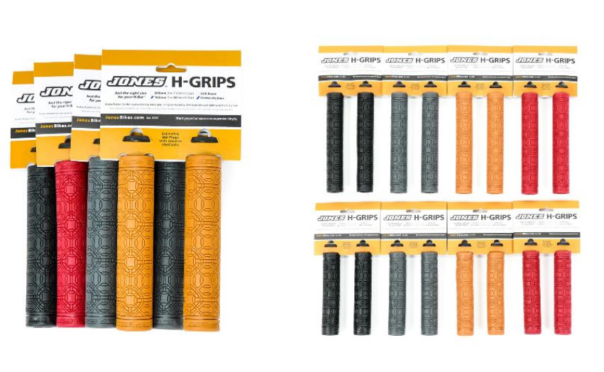 Jones Bikes adds new 35mm carbon, Aluminum 2.5 loop H-Bars, Grips ...