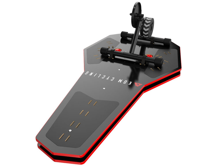 KOM Rocker Plate rocks your pain cave 13° with floating indoor trainer ...