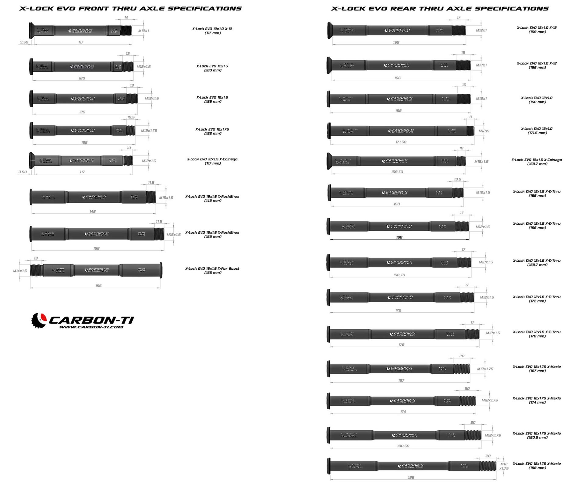 Carbon-Ti's sleek X-Lock Evo thru-axles evolve to shed weight, maintain ...