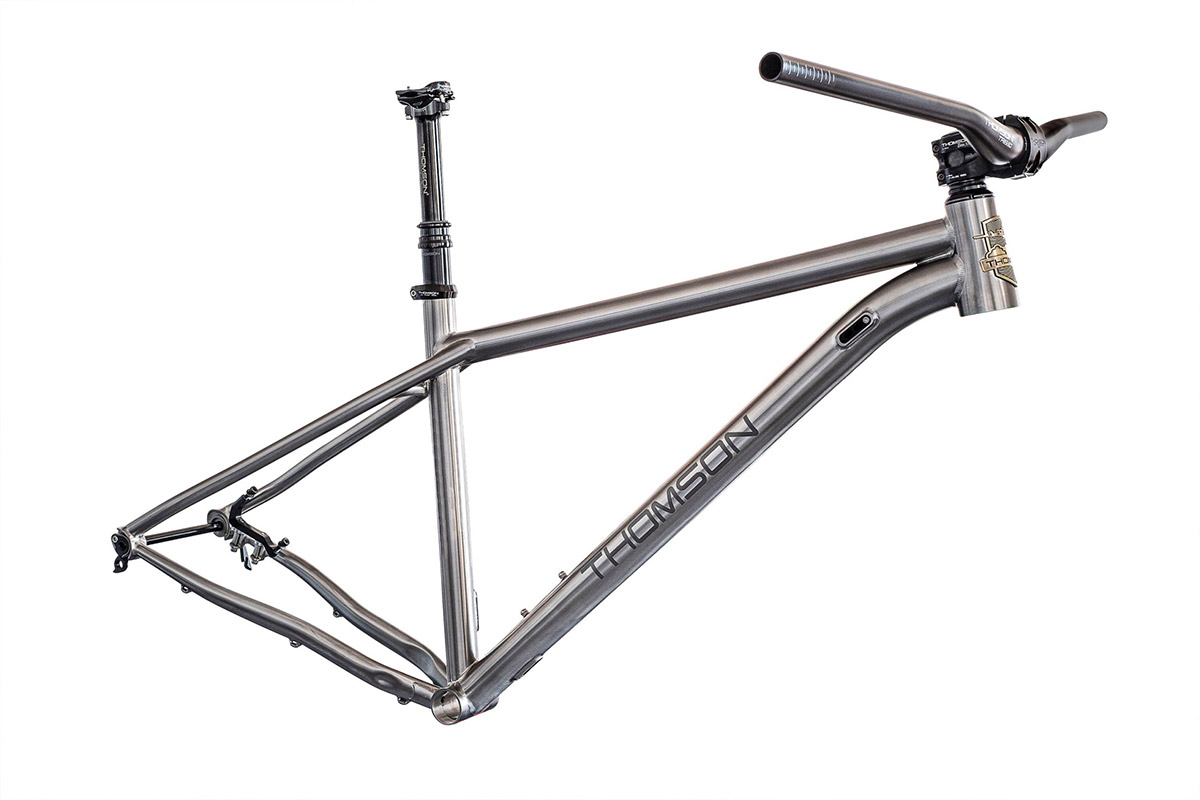 Thomson say Hey to Titanium Hooch Hardtail frame w/ customizable ...