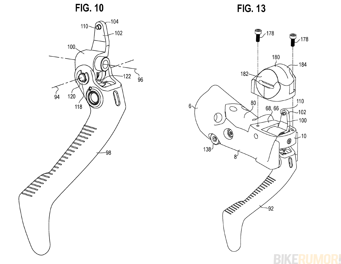 Patent Patrol: SRAM eTap concept removes shift paddles, changes gears ...