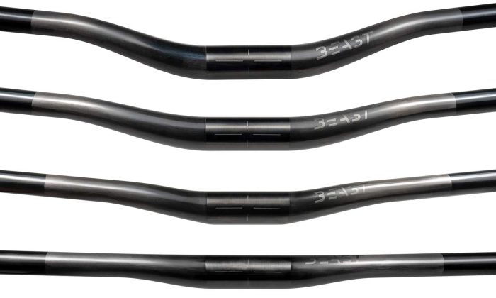 Beast 2.0 carbon MTB Bars get reinforced, still super light - Bikerumor