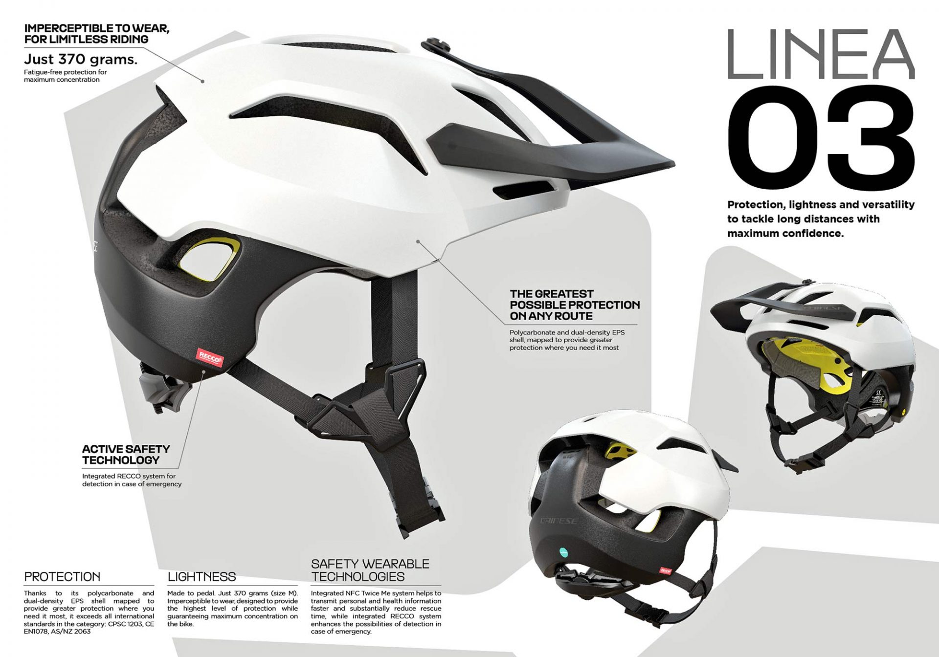 Dainese Linea 01 is new world's lightest full face DH helmet! - Bikerumor