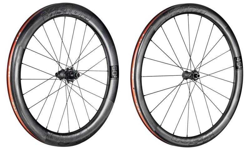 Vision Metron 45/60 SL Disc wider, MUCH lighter aero wheels! - Bikerumor