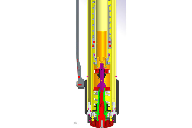 Manitou Dorado is reincarnated as 37mm carbon chassis inverted dual ...
