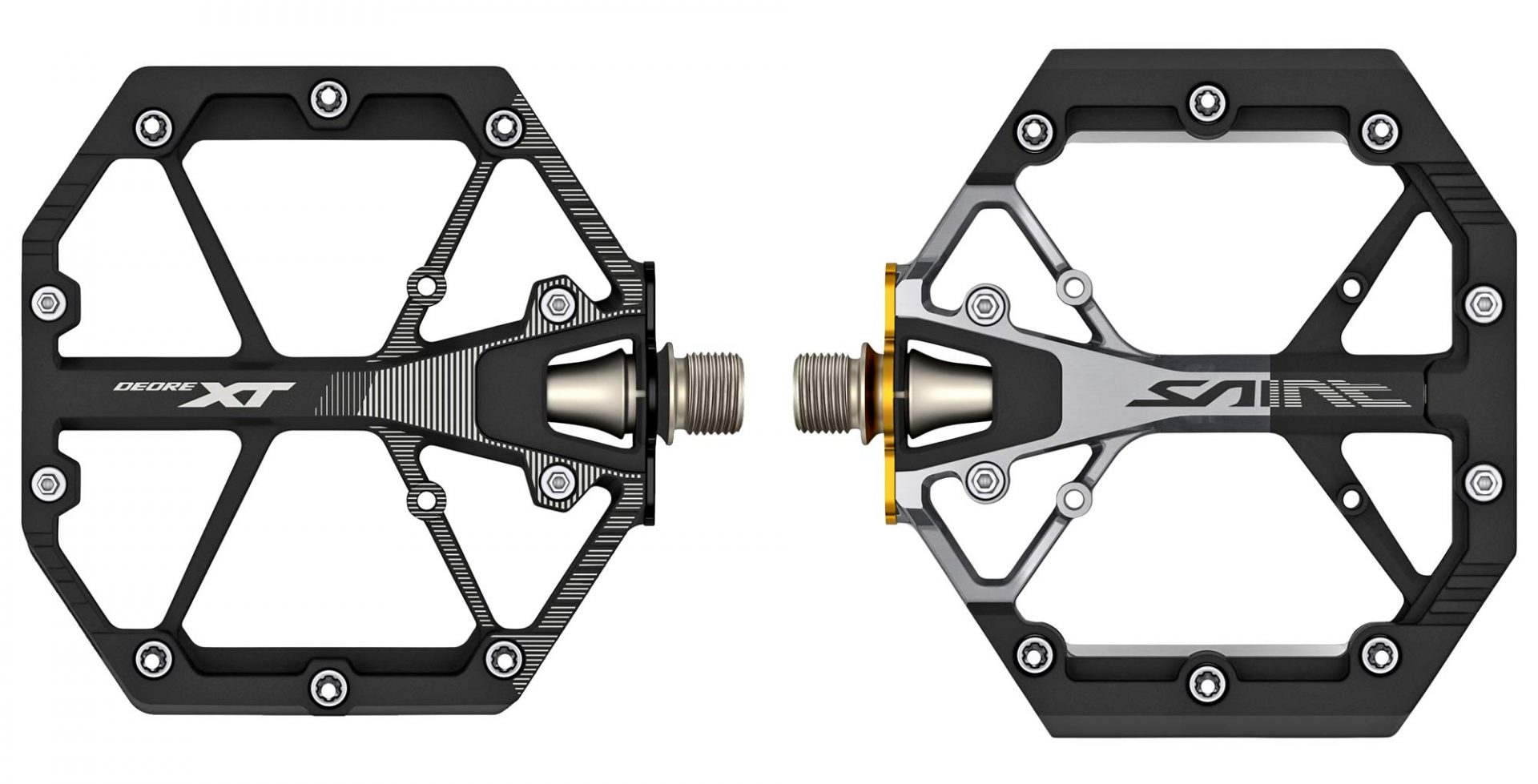 All-new, much lighter Shimano XT & Saint platform pedals! - Bikerumor