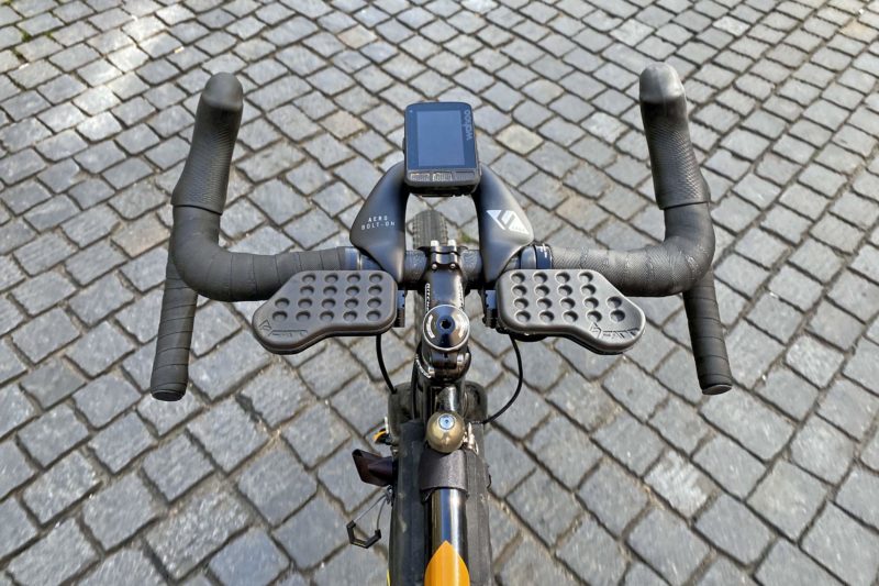 Review: Farr Arm Rests & Carbon Aero Bolt-On mini aero bars - Bikerumor