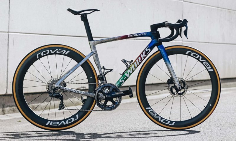 World Champ Bike Checks, Balsamo & Alaphilippe rainbows - Bikerumor