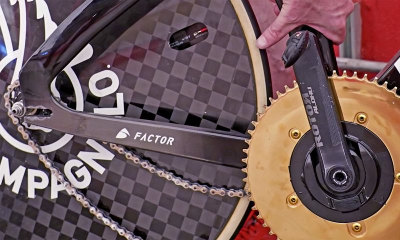 Alex Dowsett prototype Hour Record Factor Hanzo track bike - Bikerumor