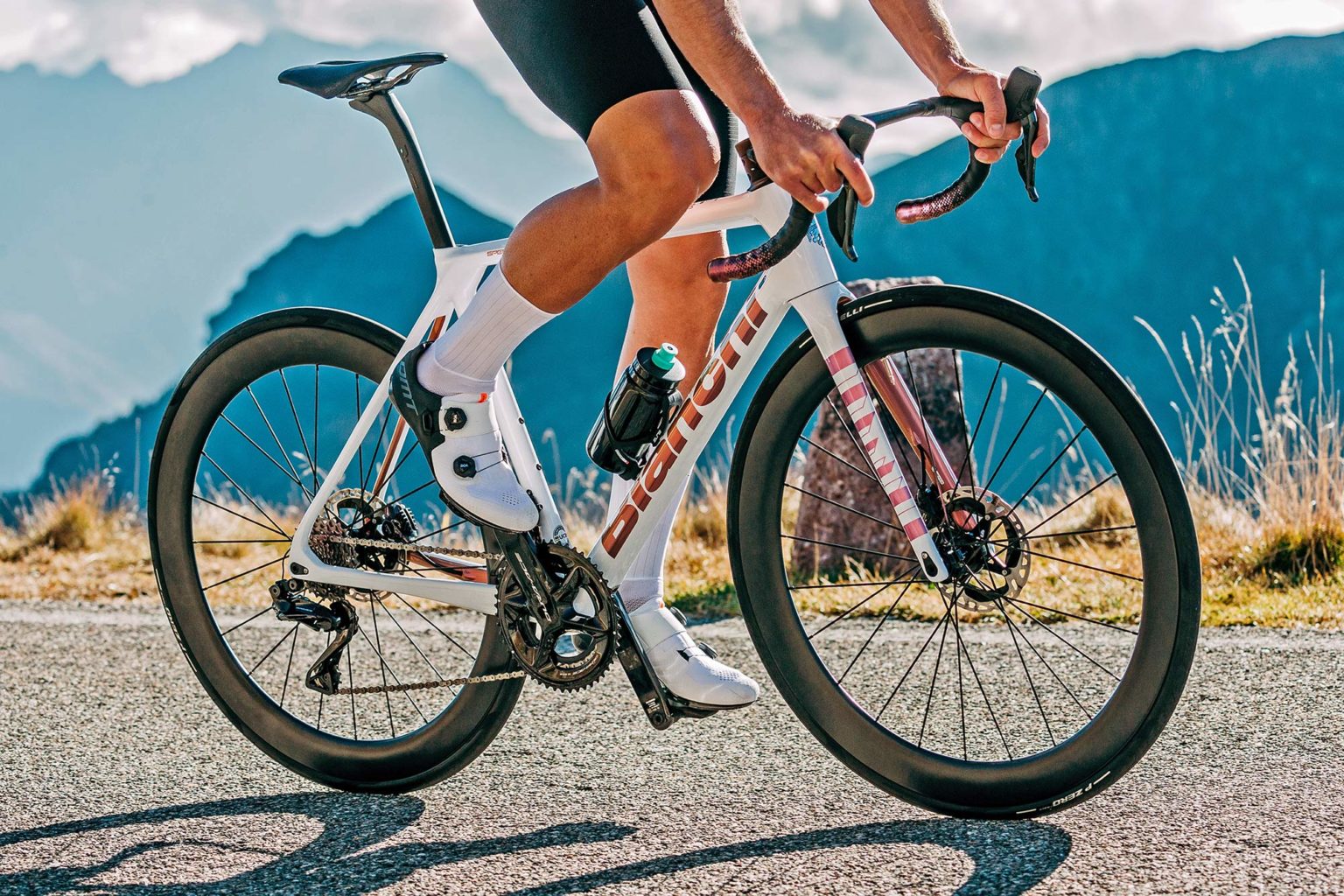 Ltd. Bianchi Specialissima Giro105 in Giro d'Italia sunset pink - Bikerumor