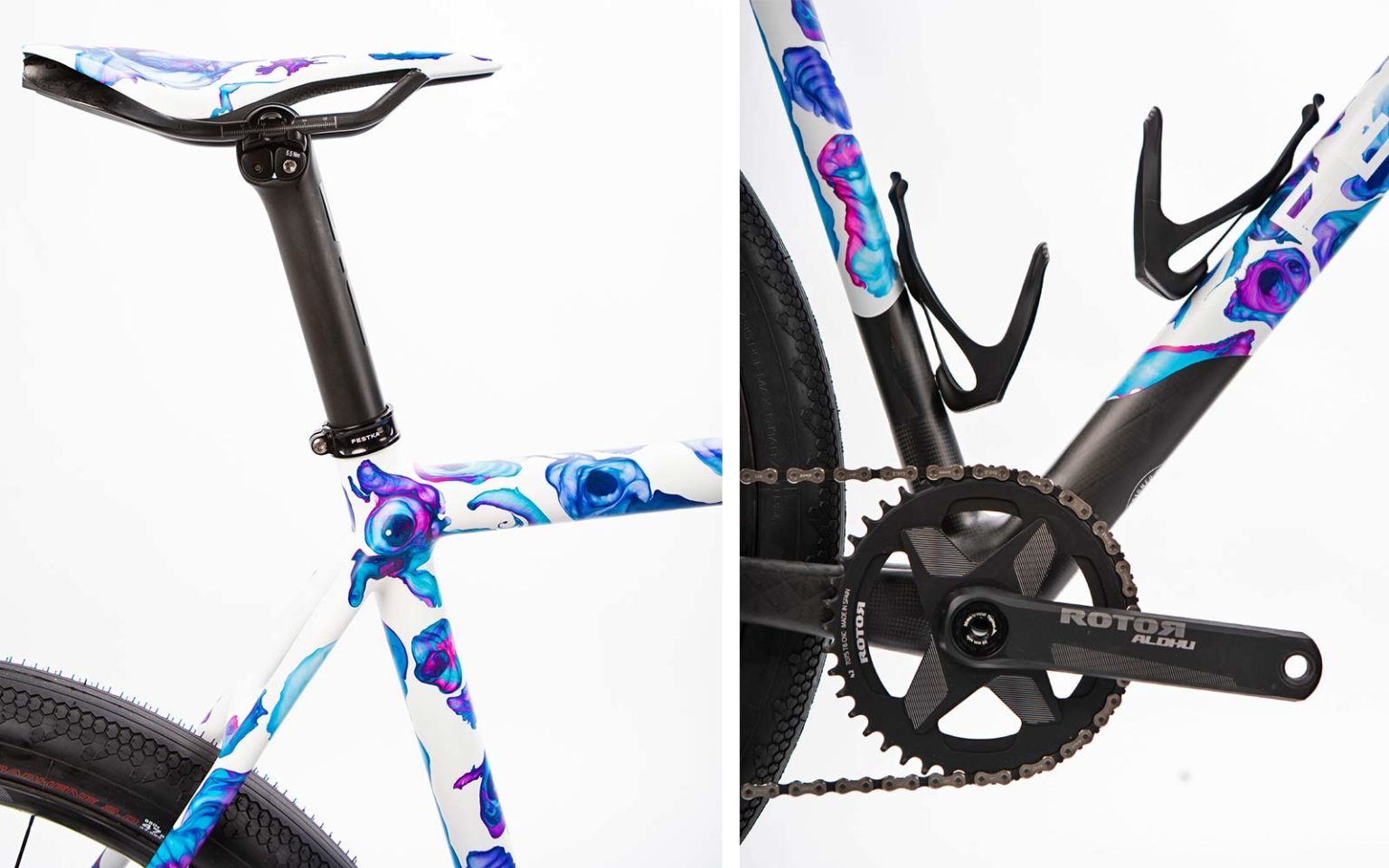 Festka Scout x Ondrash & Kasparek artist series gravel bike - Bikerumor