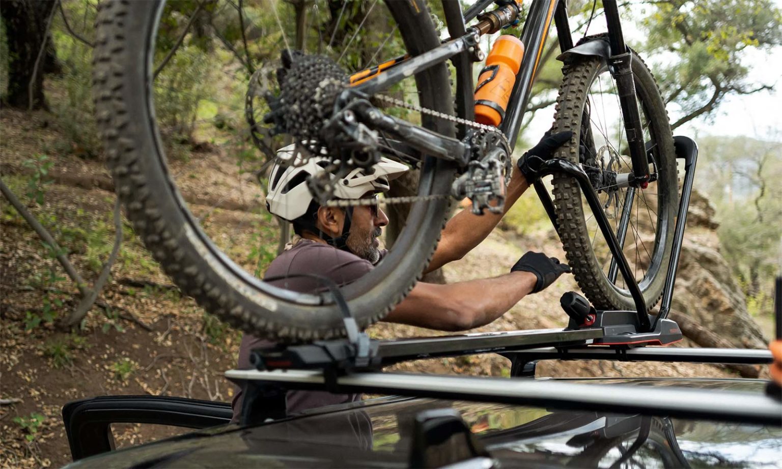 Rivian truck patent integrates bike rack directly into the tailgate ...