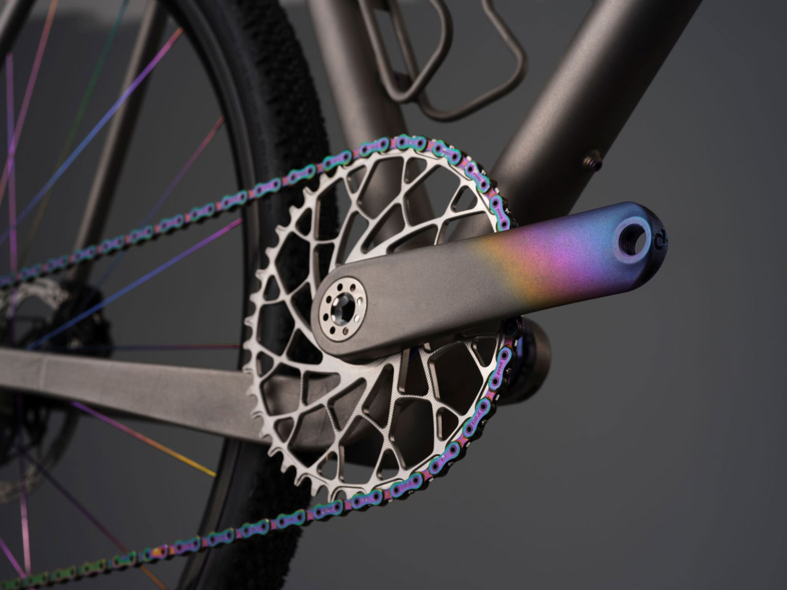 Sturdy Cycles 3D Print the most beautiful Titanium Crankset we've ever ...