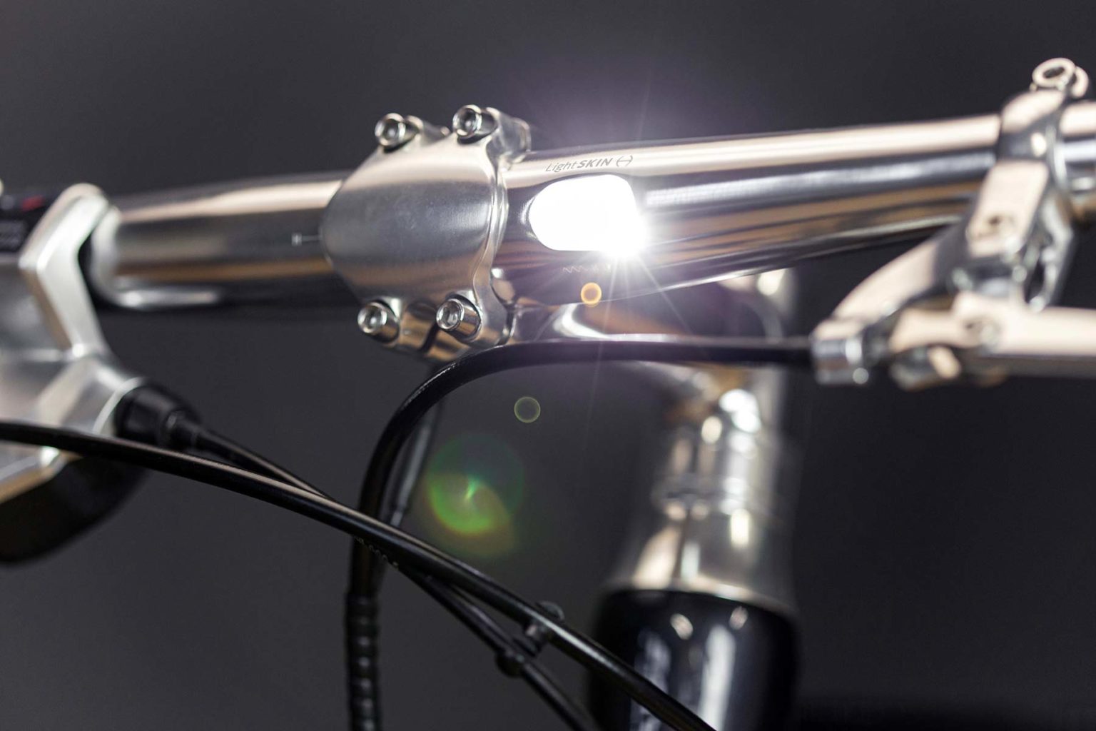 LightSkin dynamo-powered integrated hidden LED lights - Bikerumor
