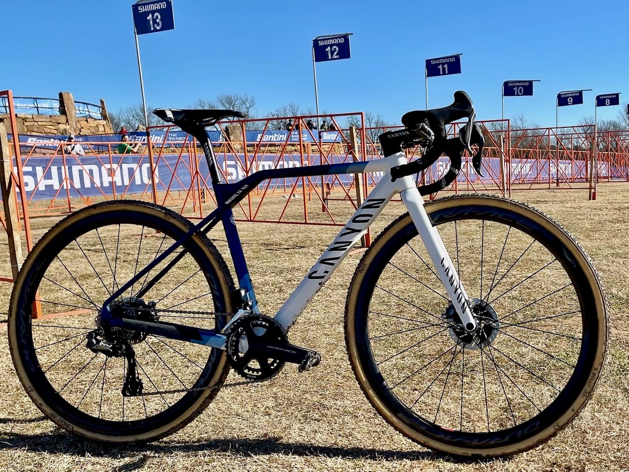 2022 Cyclocross U23 World Champion Puck Pieterse's Canyon Inflite CF ...