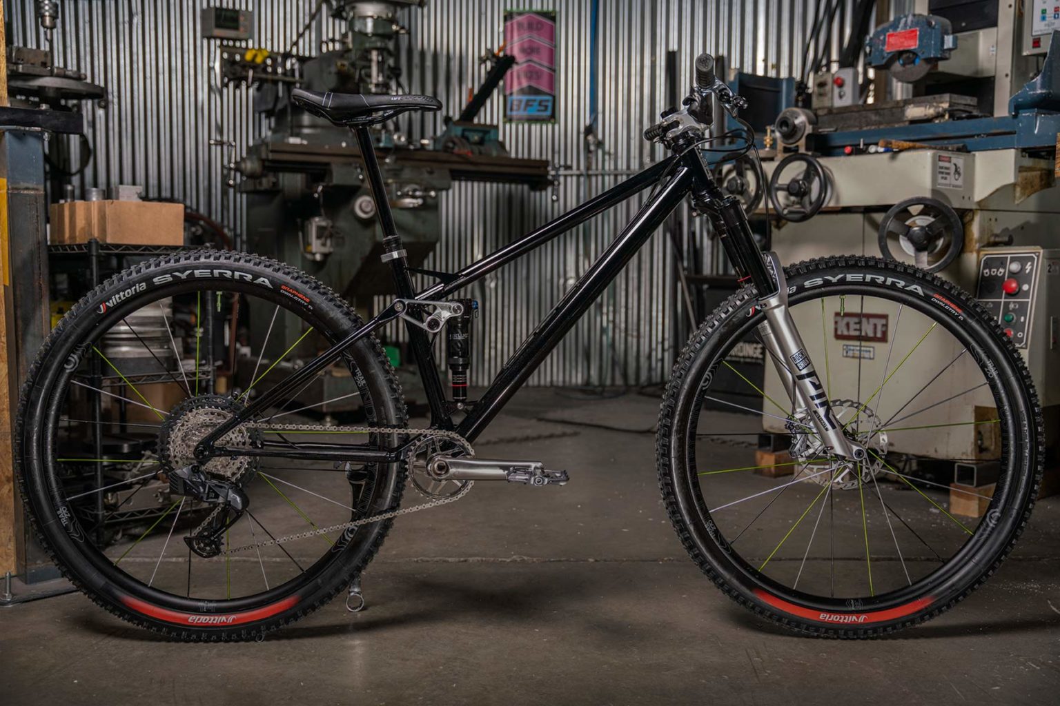 REEB SST prototype 120mm travel lightweight steel trail bike - Bikerumor