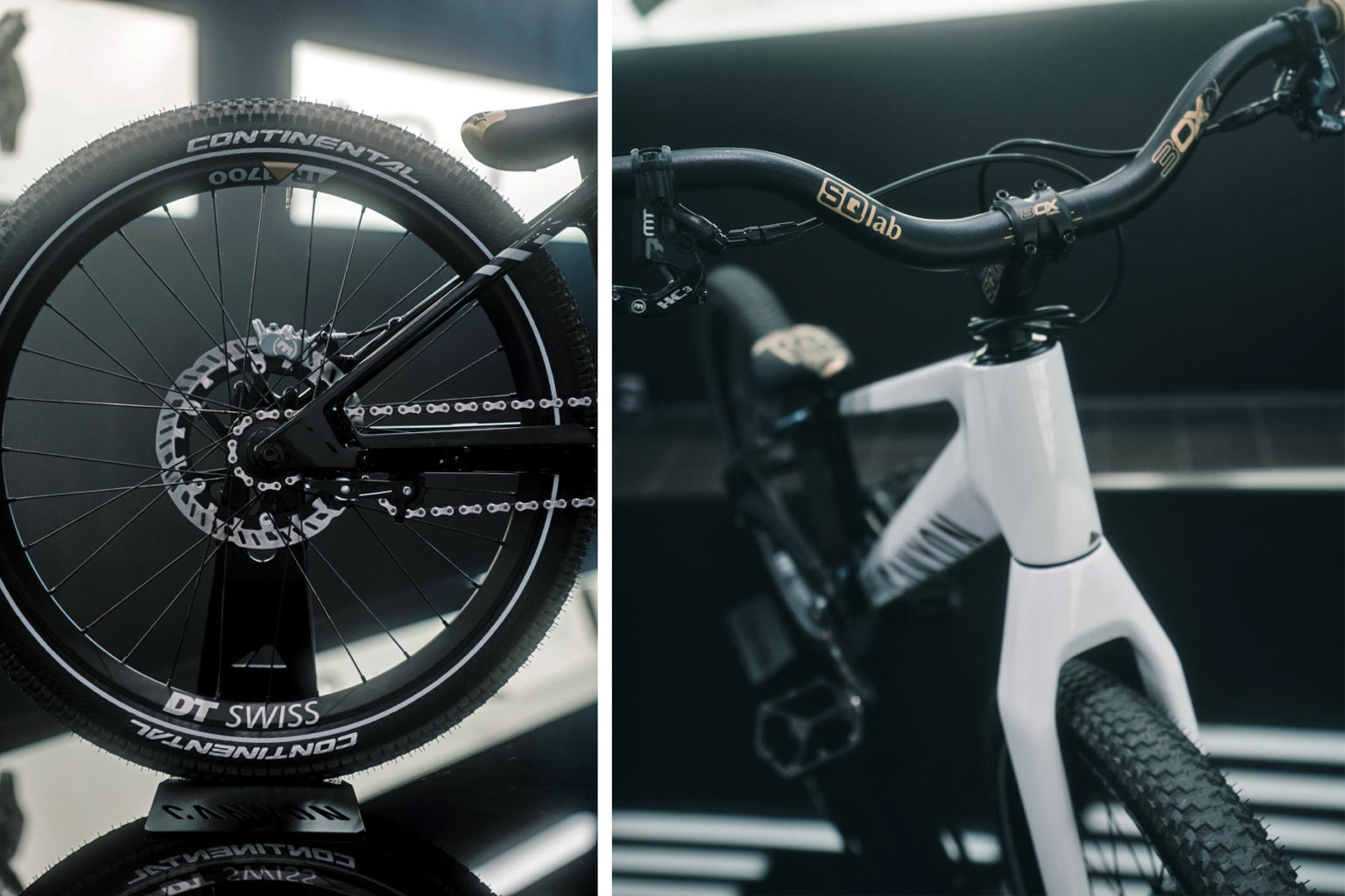 Canyon Stitched CFR Trial light, tough carbon street trials bike ...