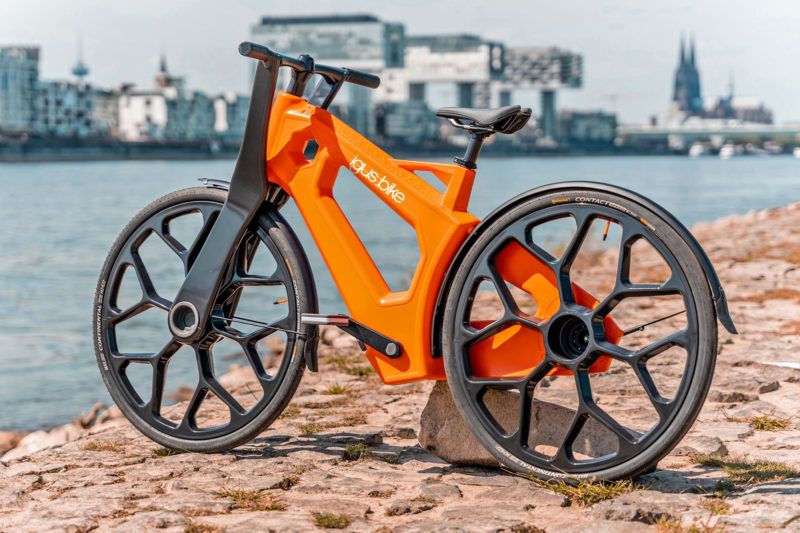 Igus Bike + MTRL recycled plastic city bike that will never rust! - Bikerumor