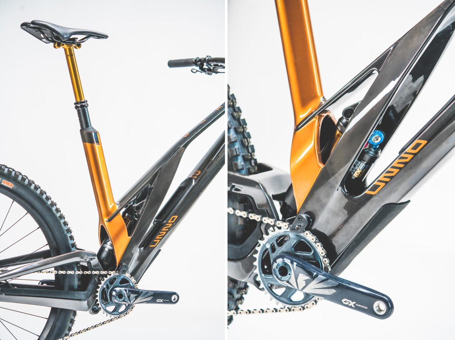 2022 Unno Burn Is A Vpp Driven 160mm Travel Mixed Wheel Mtb With Frame