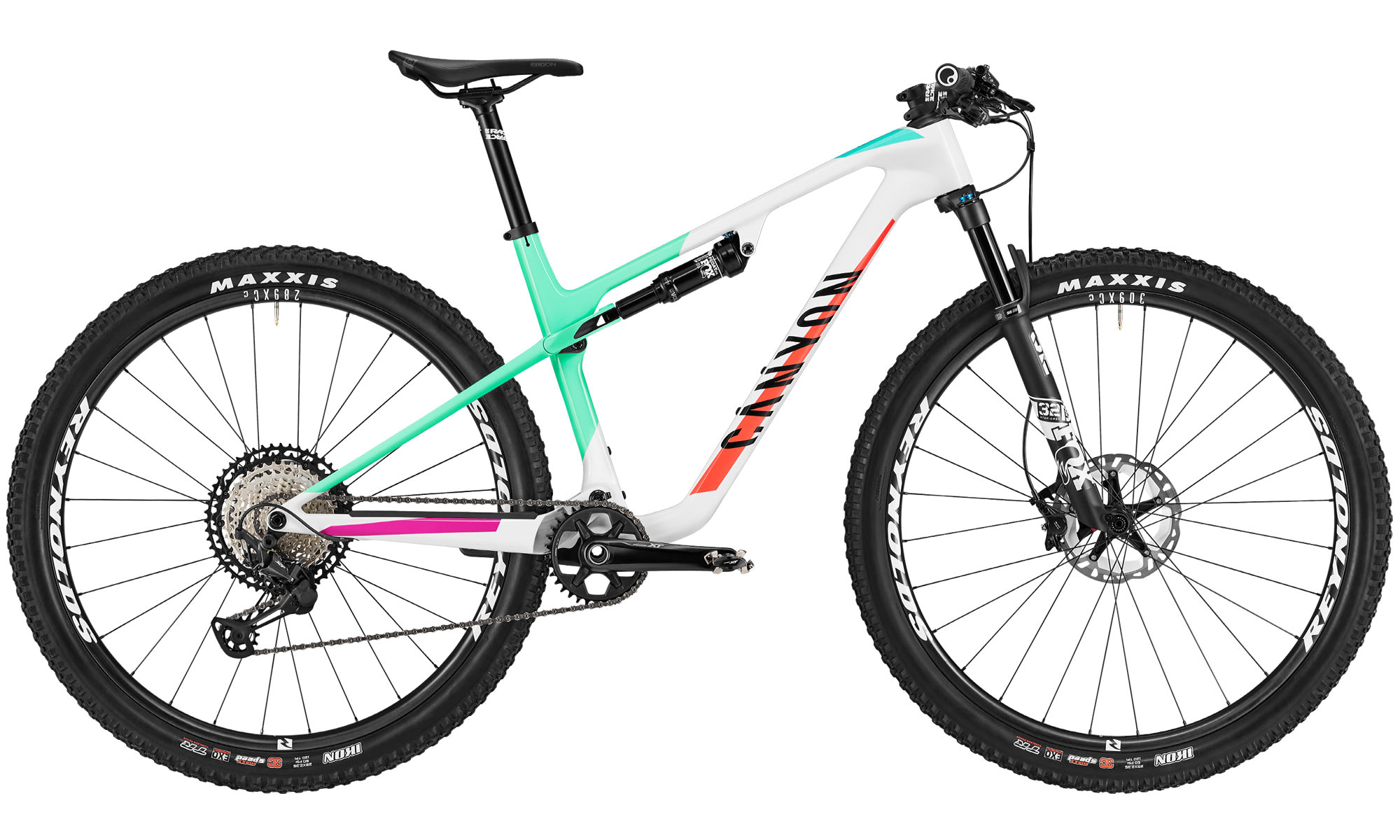 Canyon Lux World Cup carbon XC bike is lighter & slacker! | Edinburgh ...