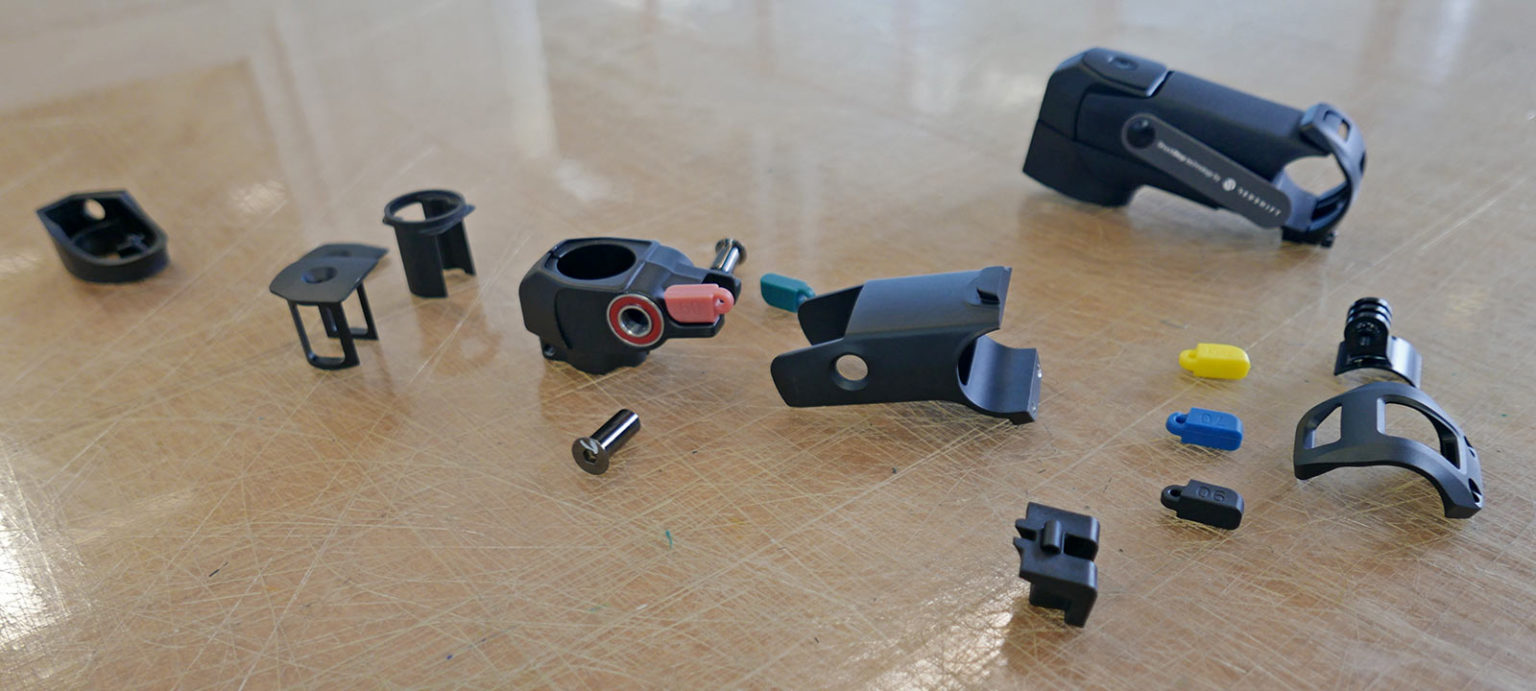 BMC ICS MTT suspension stem, Redshift w/ internal routing - Bikerumor