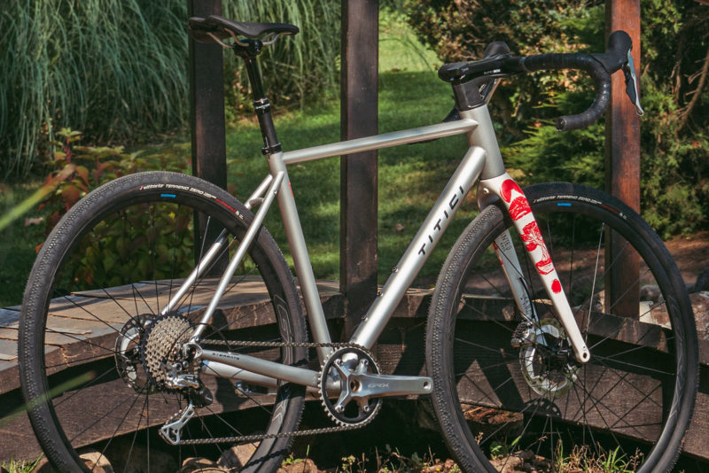 Titici Sterrato new LTD steel gravel bike gets rare GRX Silver - Bikerumor