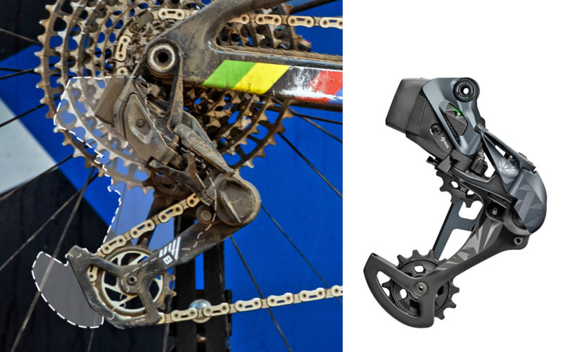 SRAM XX1 Eagle AXS BlackBox prototype, in detail... - Bikerumor